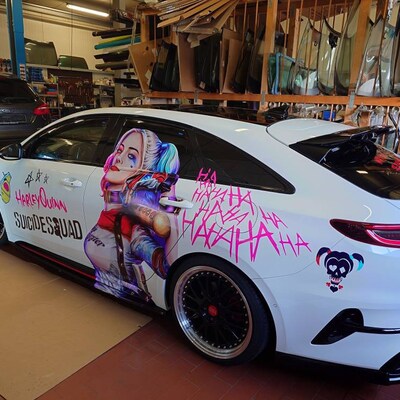 Dragon Character Livery, Large Vehicle Graphics, Side Car Decal ...