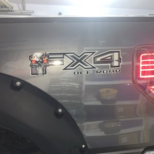 4X4 Decals Bedside Truck Stickers Compatible With New F150, F250, F350 ...