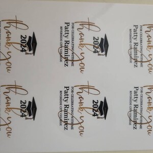 Custom Graduation Sticker/graduation 2024 Stickers/graduation 2024 ...
