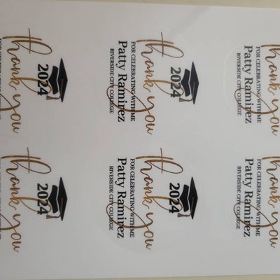 Custom Graduation Sticker/graduation 2024 Stickers/graduation 2024 ...