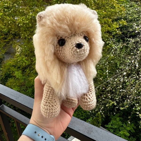 Pomeranian Crochet Pattern: Realistic Dog Amigurumi (PDF Tutorial) - Etsy