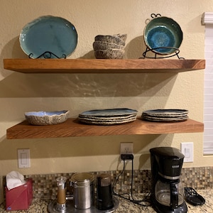 HEAVY-DUTY Floating Shelves, Rustic Shelf, Kitchen Shelves - Etsy