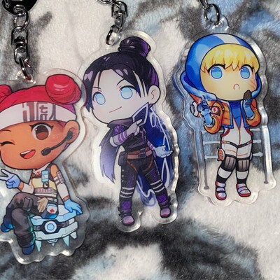 Lifeline Apex Legends Chibi Keychains - Etsy