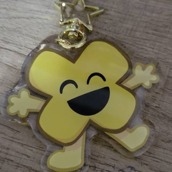 BFDI Keychains - 2.5" Acrylic - Firey, Bubble, Teardrop, Golfball ...