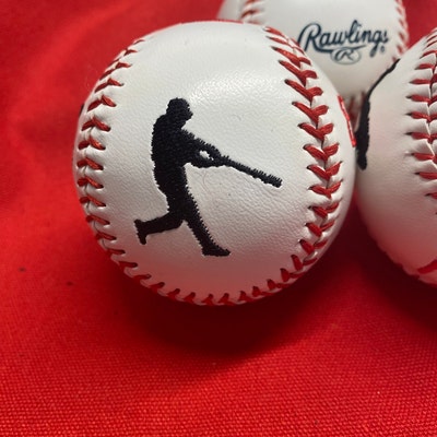 Baseball Player Embroidery Design. Baseball Player Silhouette. Baseball ...
