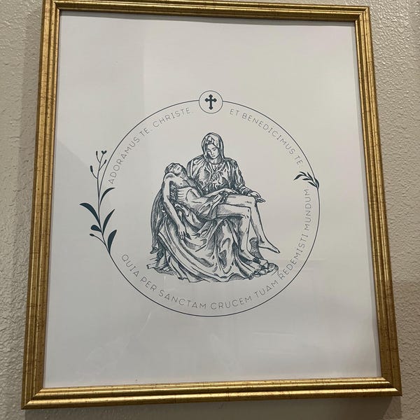 Star of the Sea | Maris Stella Art Print, Hail Mary Print, Blessed ...