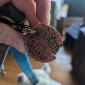 Mini Dog Tag for Dogs, the Bean, Personalized, Pet ID Tag - Etsy