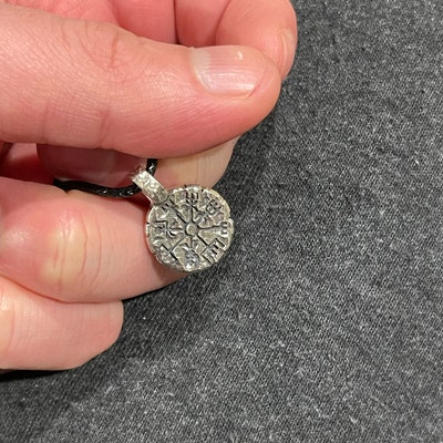 Viking Ring With Protection Magic RUNES Algiz and Sigel - Etsy