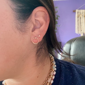 14K Gold Ruby Black Diamond Ring Lace Ring | Etsy