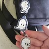 Ghost Charm Keychain - Creepy Cute- Goth - Multi-charm - Etsy