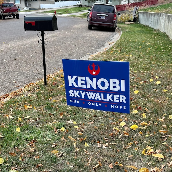 Vote Kang or Kodos Election Yard Sign - Etsy