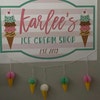 Ice Cream Party - Ice Cream Shop Sign, Printable PDF Sign, Personalized ...