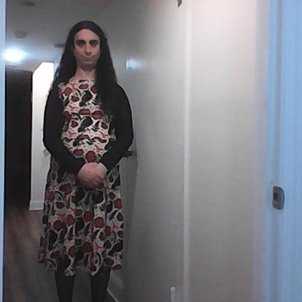 Poppies and Crows Evermore All-over Print Long Sleeve Midi Dress - Etsy