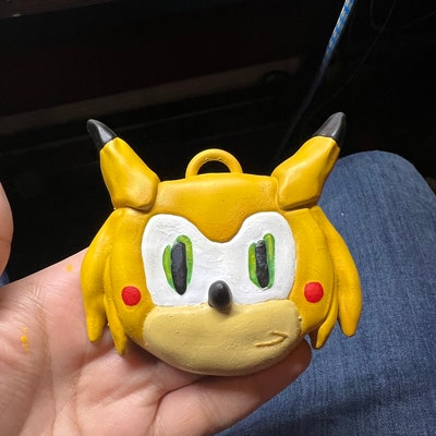 3d Printed Sonichu Medallion - Etsy