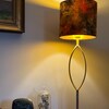 Rust Distressed Lamp Shade Lamp Home Decor Gold Lampshade Table Lamp - Etsy
