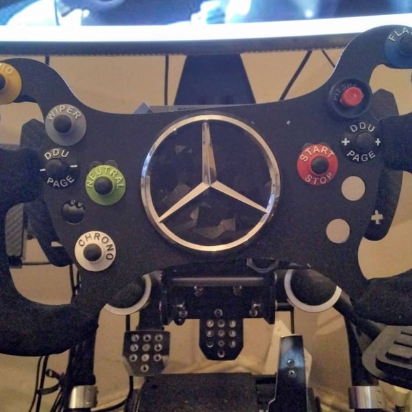 Sim Racing - Mercedes AMG GT3/GT4 Steering Wheel - Etsy