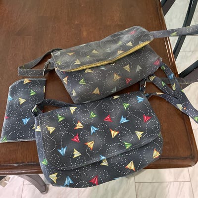 Dark Gray Arrow Tote Purse, Double Strap Bag, Open Top Purse, Medium ...