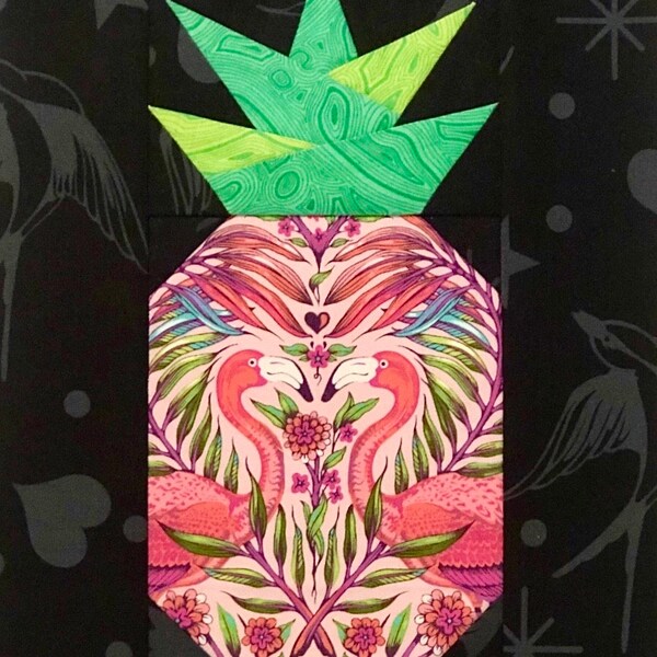 Fresh Pineapple Paper Piecing Pattern, PDF - Etsy