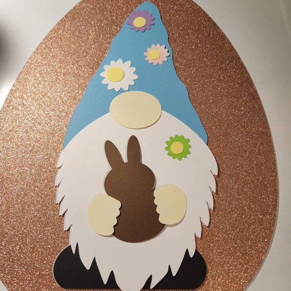 Easter Gnome SVG File- Easter Cut File- Easter Svg- Easter Gnome ...