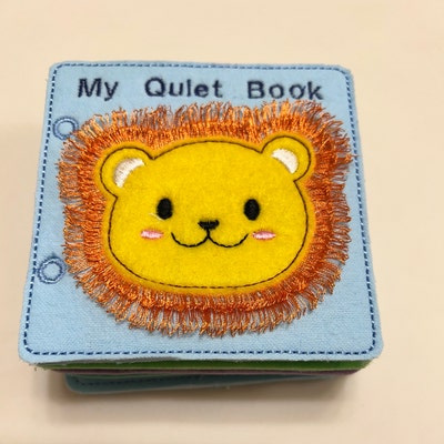 Quiet Book Pattern in the Hoop Machine Embroidery Design. Busy - Etsy