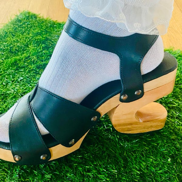 Wooden Platforms Soles Heels Clogs - Shoemaking Accessories - Footwear ...