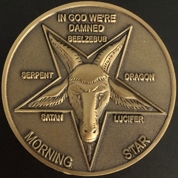 Best Seller: LUCIFER COIN, Morningstar TV Hit Series 1 1/4" , Highest ...
