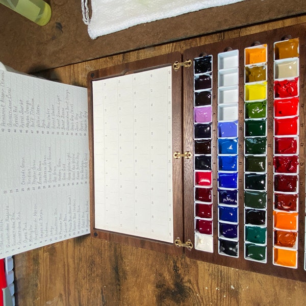 9 Color Mini Palette - Etsy