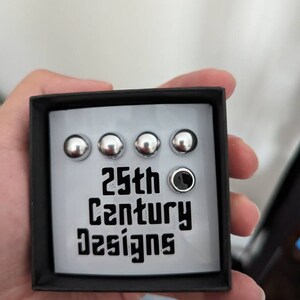 Magnetic Captain Rank Pips From Star Trek: Picard 2020 Silver Rounded ...