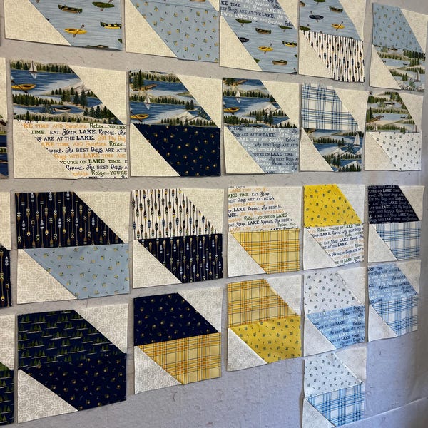 Moda's "on Lake Time" Quilt Fabric Collection by Deb Strain, Sold in ...