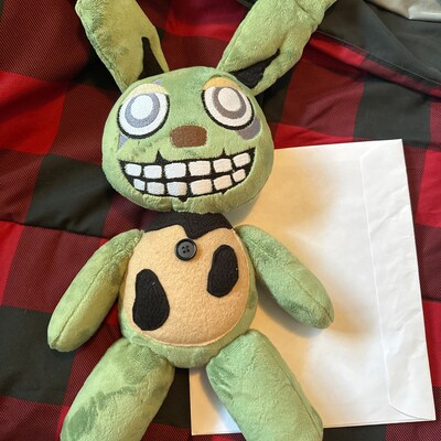 Springtrap Plush Inspired by Five Nights at Freddy's unofficial Fnaf ...