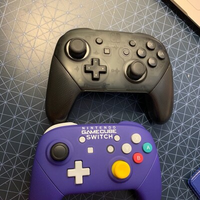 Custom Gamecube Themed Nintendo Switch Pro Controller - Etsy