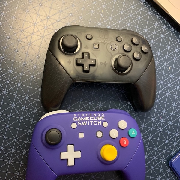 Custom Gamecube Themed Nintendo Switch Pro Controller - Etsy