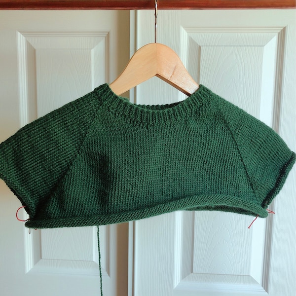 KNITTING PATTERN ⨯ Classic Shirt Sweater Knitting Pattern, Tee T-shirt ...