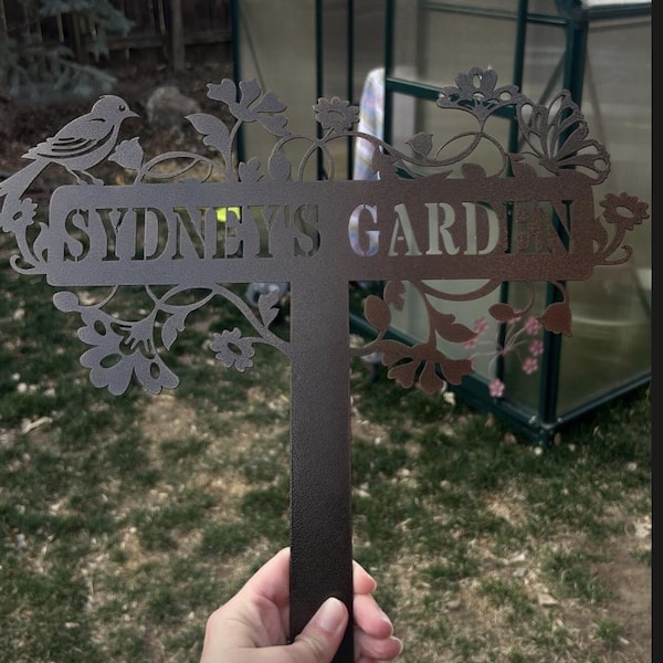 Personalized Metal House Number Sign | Modern Metal House Numbers ...