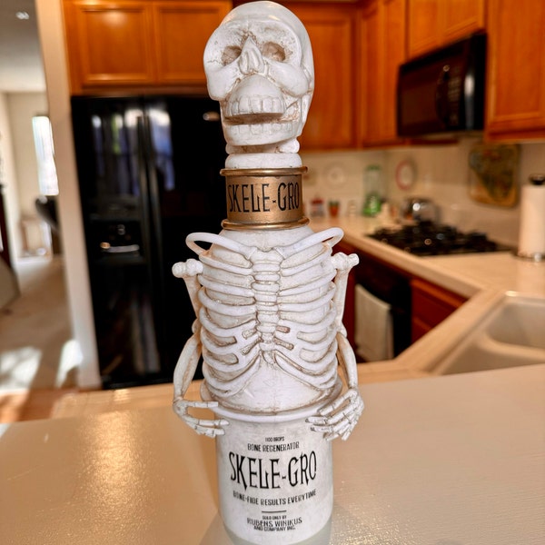Skele-gro Bottle Label Text - Etsy