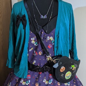 Crow Ita Bag Black Crossbody Purse | Etsy