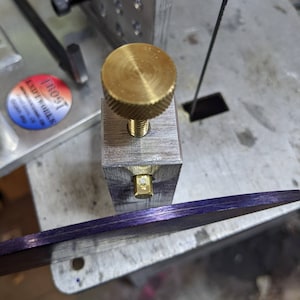 Knife Makers Edge Line Scriber, Center Scribe Aluminum Fine Hardened ...