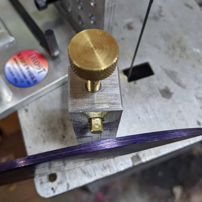 Knife Makers Edge Line Scriber, Center Scribe Aluminum Fine Hardened ...