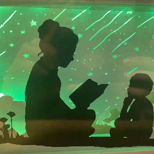 6 Printable LED Box Artwork: DIY Light Painting Template Download - Etsy