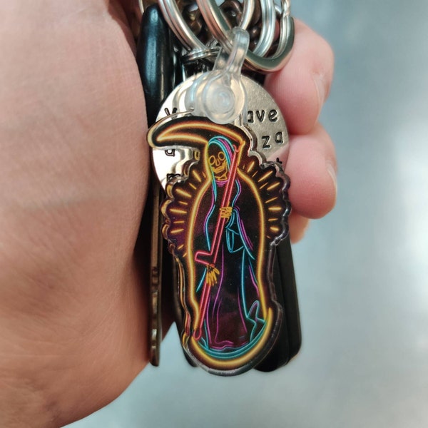 Santa Muerte Retablo Autumn - Etsy