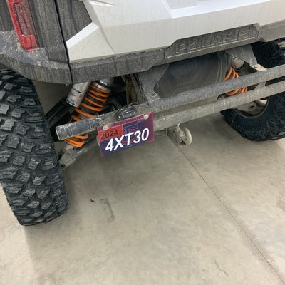 Wisconsin UTV License Plate FREE SHIPPING wisconsin - Etsy