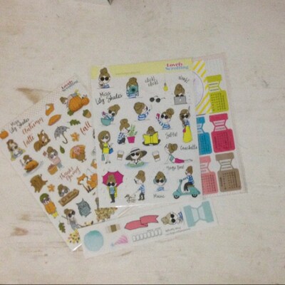 Sticker Set miss Lily Shades - Etsy