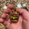 Spongebob Pipsqueak Krabby Patty Earrings preorder - Etsy