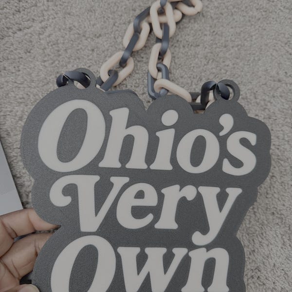 Custom Fan Chain Giant Logo Necklace Sports Homerun Turnover Jumbo ...