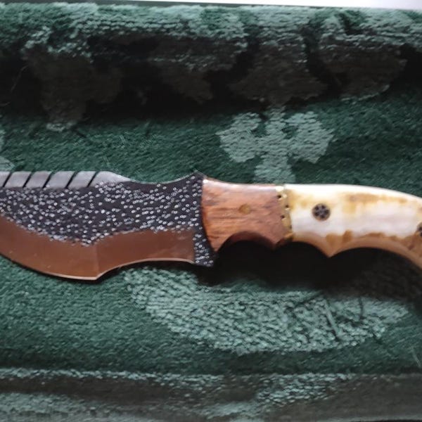 Tracker Knife D-2 Steel Making Blank Blade Hunting Skinning D2 Knives ...