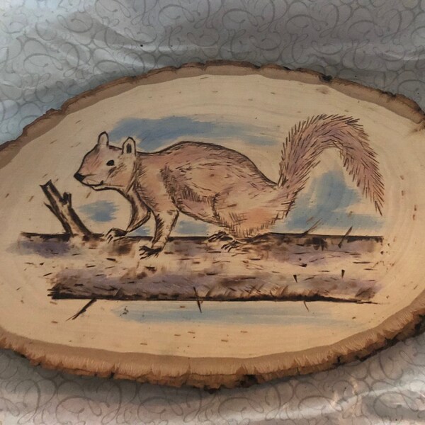 Buffalo Wood Burning, Bison Wood Burning, Pyrography, Painted Wood ...