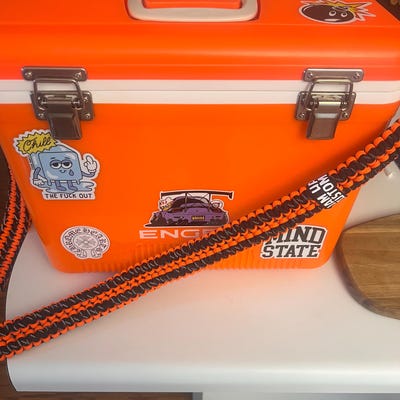 54 Handmade Paracord Rope Engel Lunchbox Cooler Strap Double Cobra ...