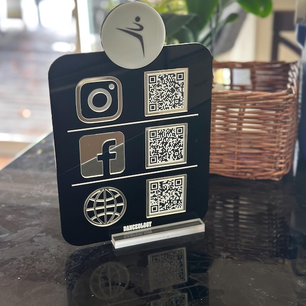 Bar Menu in Double Panel Rectangle Acrylic - Etsy