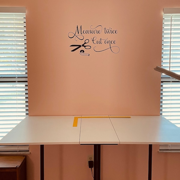 Craft Room Wall Decal Sewing Room, Crafting Office Vinyl Wall Lettering ...