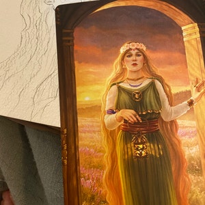 Fortress of Lugh Celtic Mythology Art Print 13x19 Pagan Wall Art - Etsy